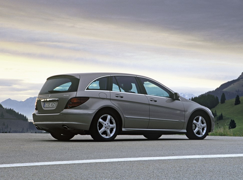 Mercedes-Benz R-class technical specifications and fuel economy